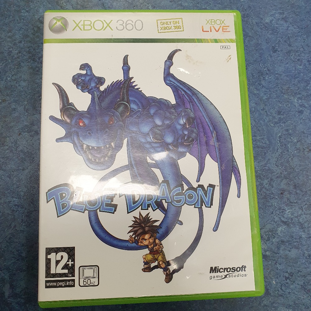 Xbox 369 Xbox 360 Game Blue Dragon Disc 1 and 3 Only - Own4Less